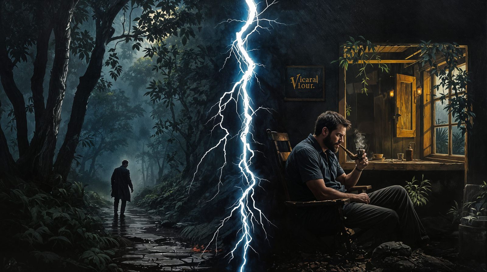 Lightning Divide: Jungle & Hearth - Dark Fantasy Portraits S...