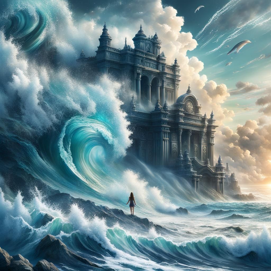 Ocean Dreams - AI Generated Artwork - NightCafe Creator