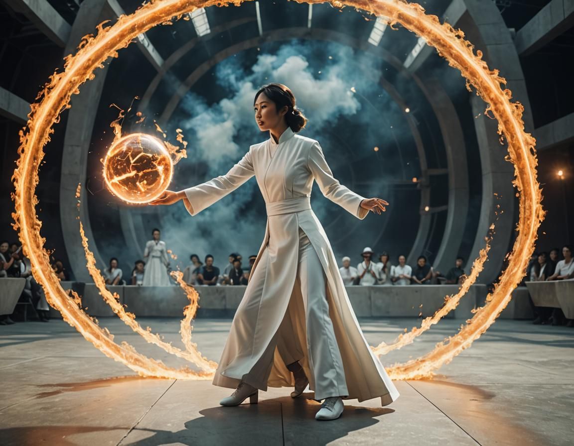 Futuristic Show - AI Generated Artwork - NightCafe Creator