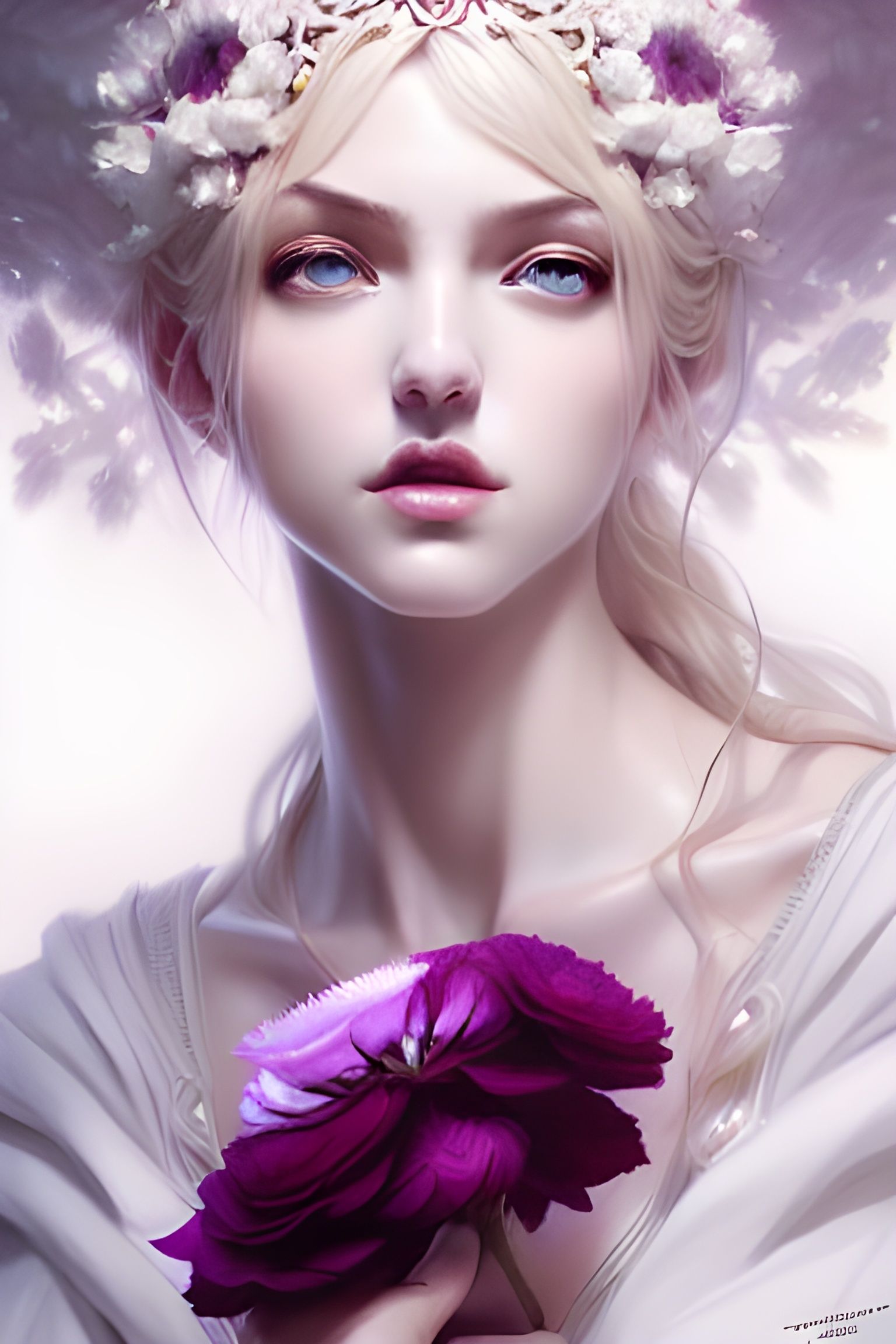 A flower offering - AI Generated Artwork - NightCafe Creator