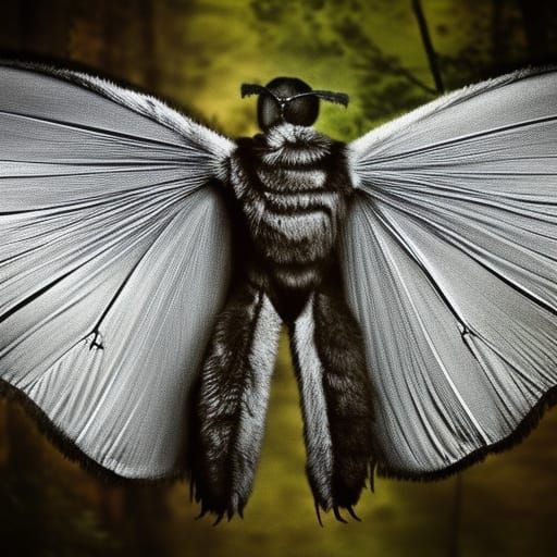 Mothman - AI Generated Artwork - NightCafe Creator