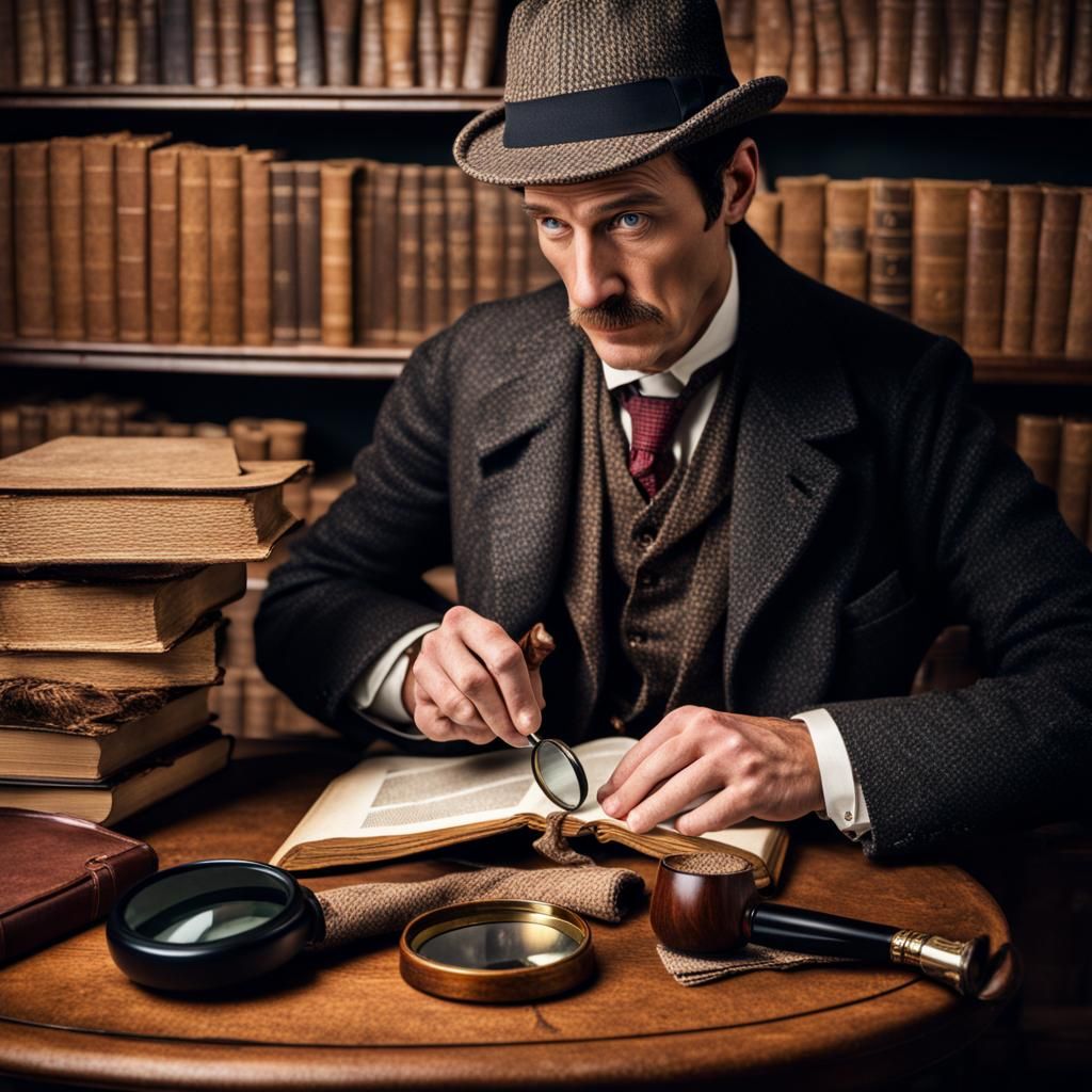 Sherlock Holmes - AI Generated Artwork - NightCafe Creator