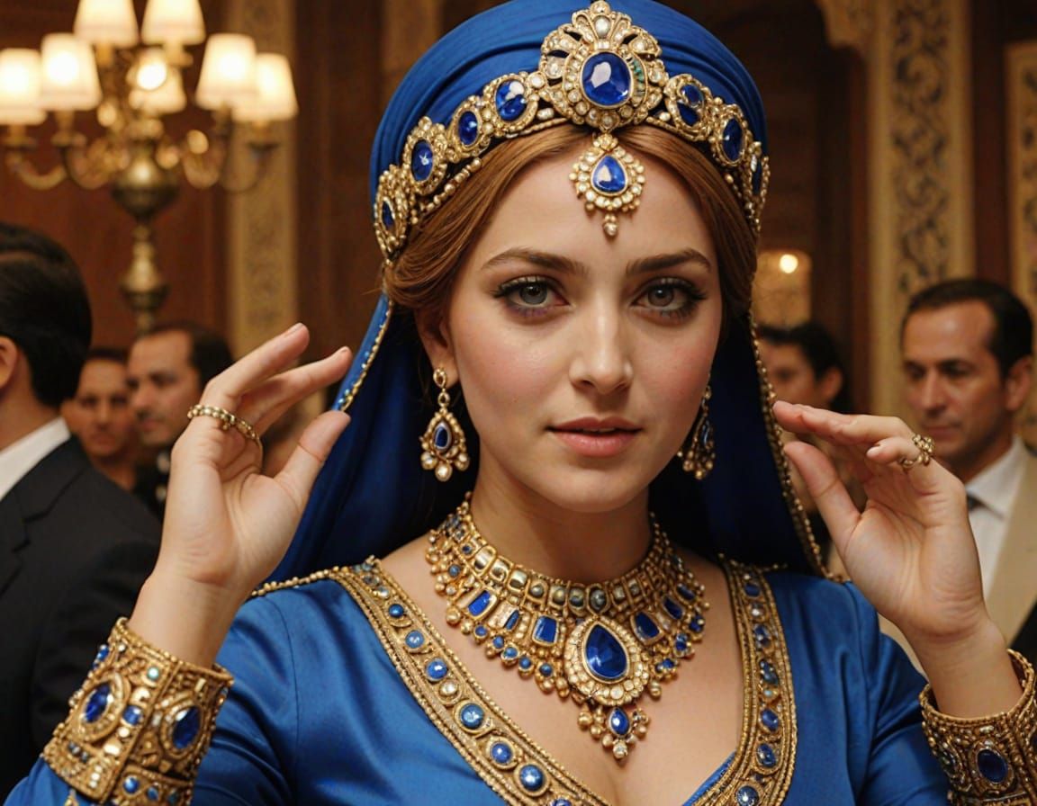 La joven sultana hurrem - Sultana Hurrem Dancing in the Hare...
