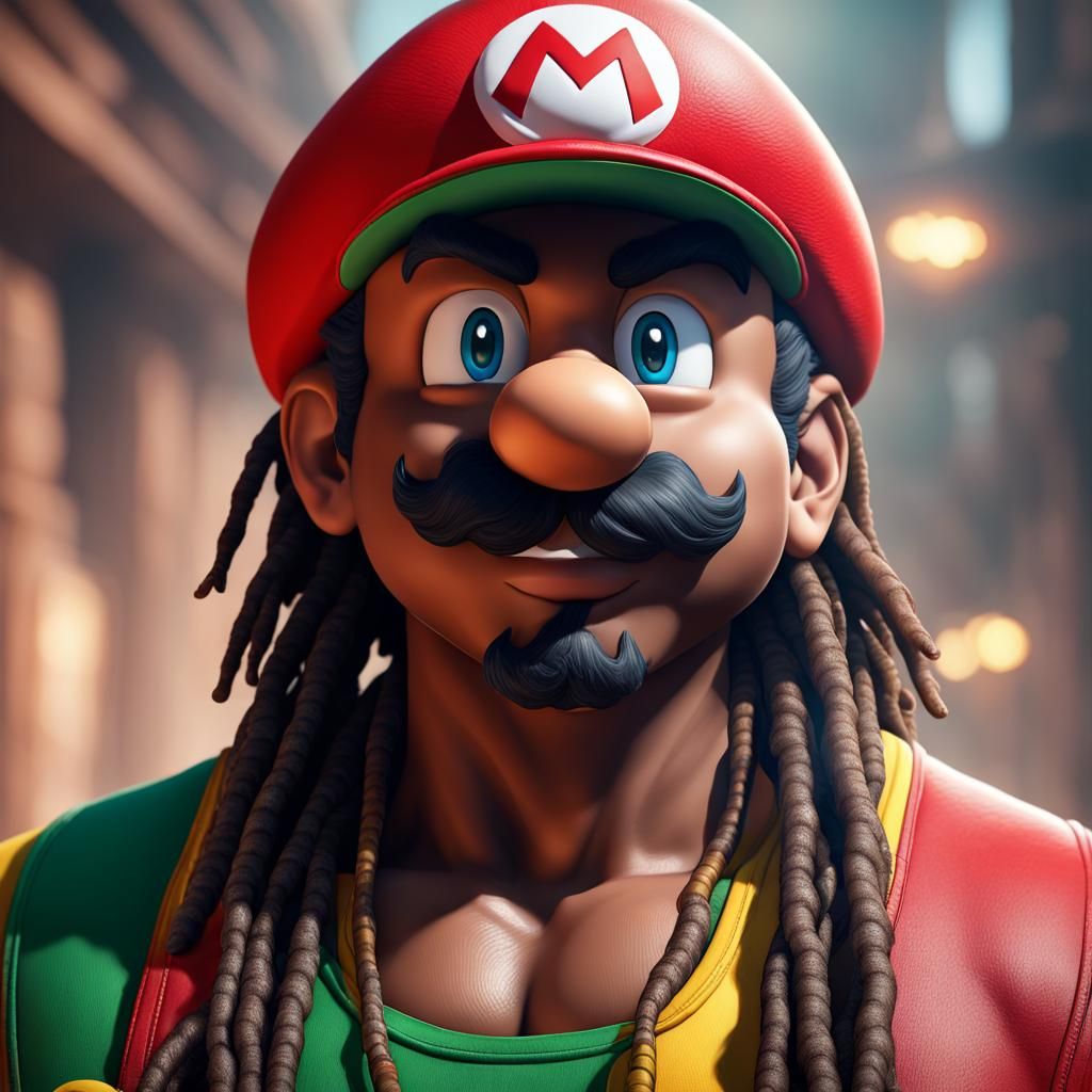 Rastario Mario - AI Generated Artwork - NightCafe Creator