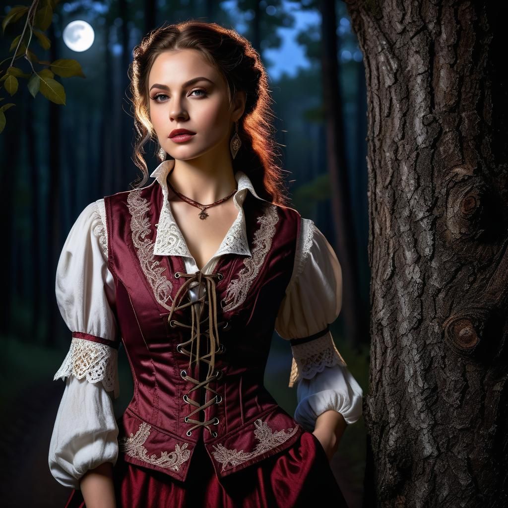 Medieval Maiden - AI Generated Artwork - NightCafe Creator