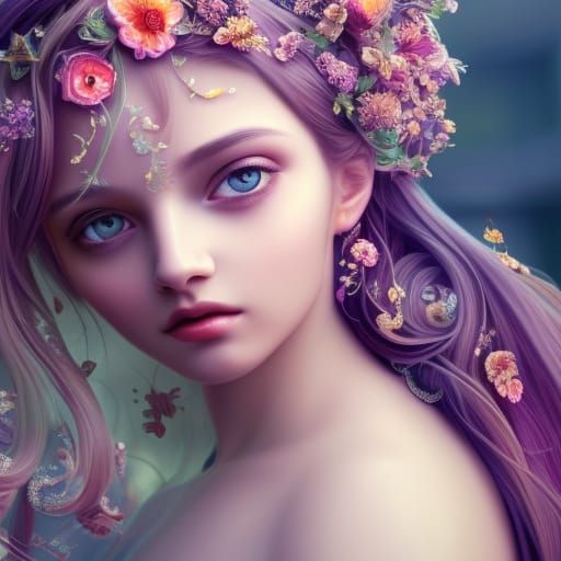 girl - AI Generated Artwork - NightCafe Creator