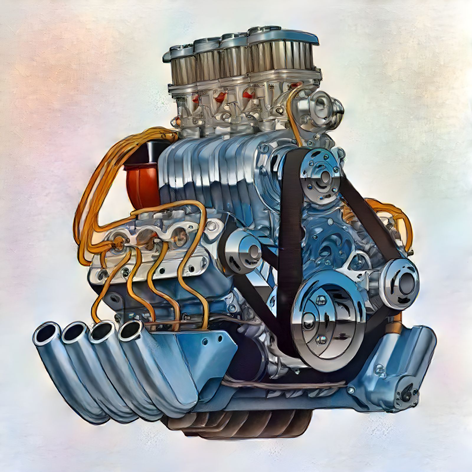 "Get Your Motors Running" - AI Generated Artwork - NightCafe Creator