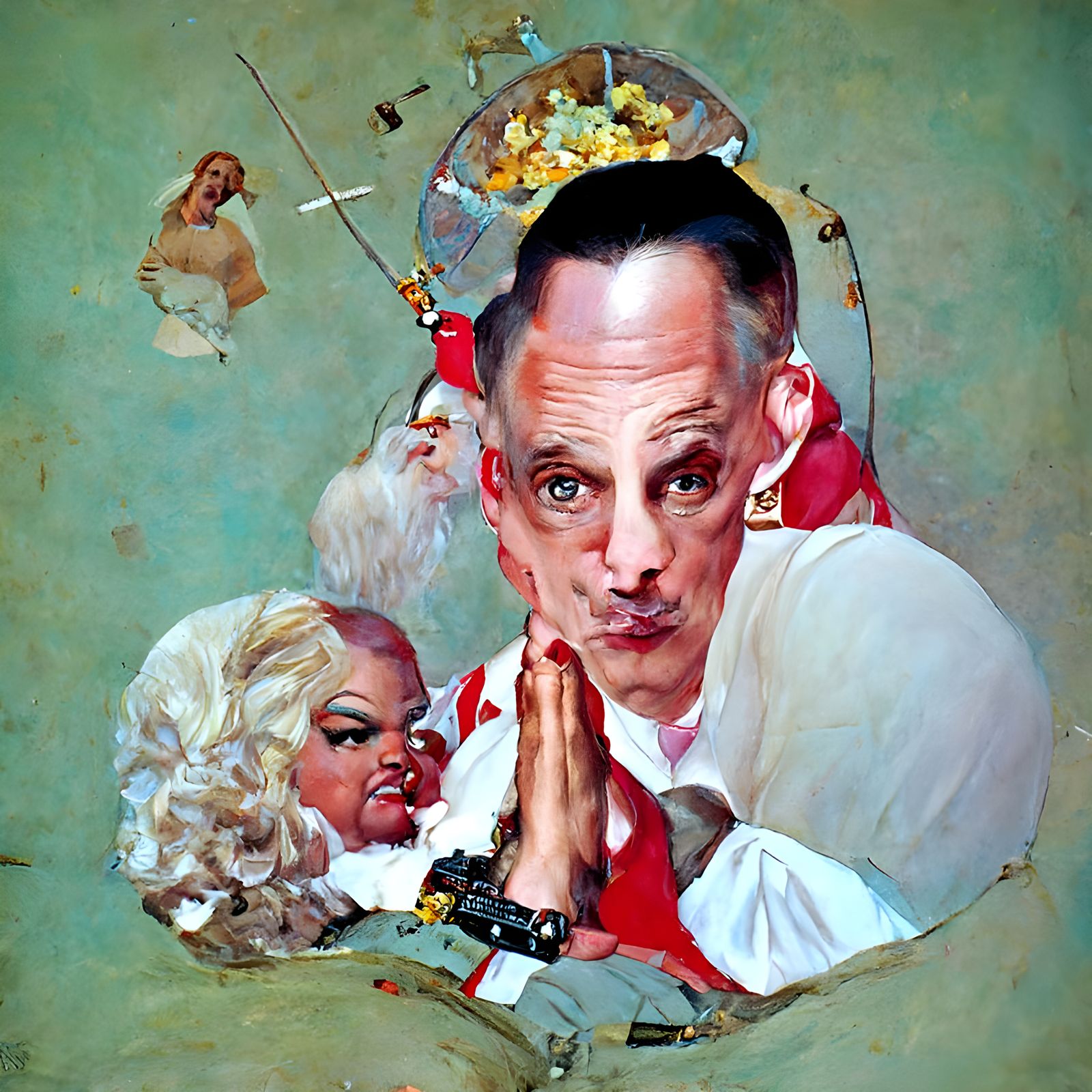 Divine John Waters 8K by Norman Rockwell - AI Generated Artwork ...