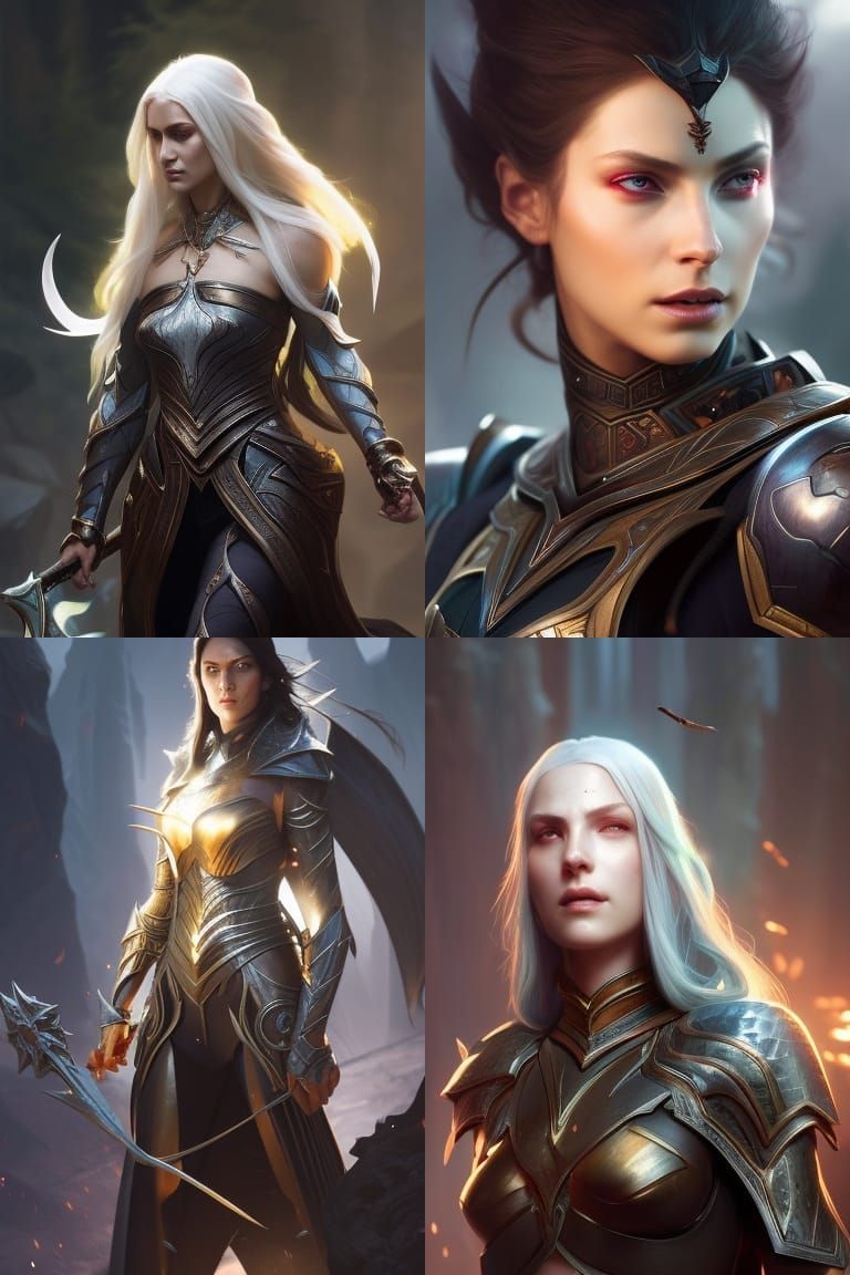 Celebrimbor wraith elf undead dead feywild fey unseelie armor head and ...