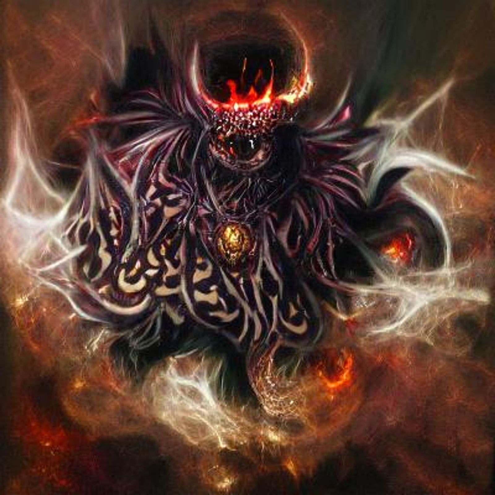 Azathoth the Daemon Sultan - AI Generated Artwork - NightCafe Creator