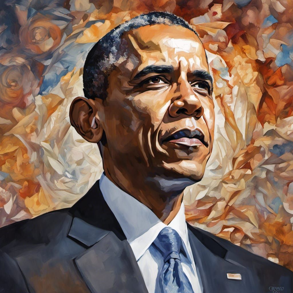 Barack Obama - AI Generated Artwork - NightCafe Creator