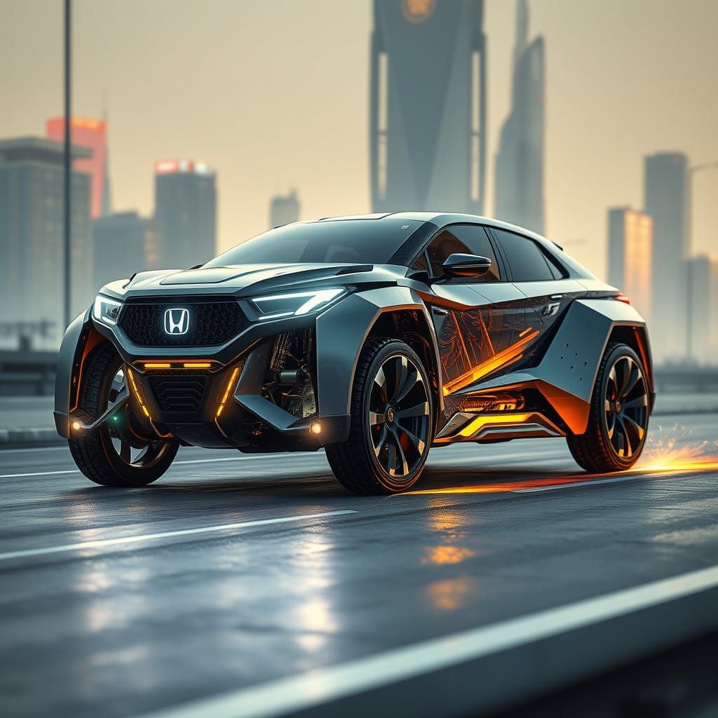 Honda 2045 - Hyper-Realistic Metaphysical Android Bladeless ...