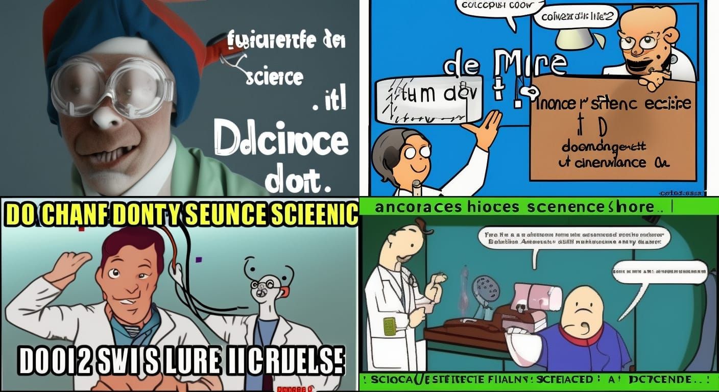funny idiot stupid docteur science - AI Generated Artwork - NightCafe Creator