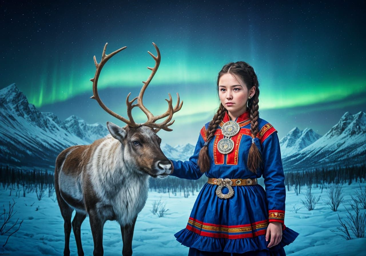 Sami girl - Sami girl