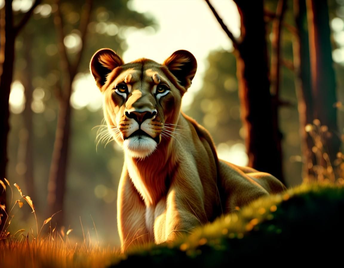 lioness - AI Generated Artwork - NightCafe Creator