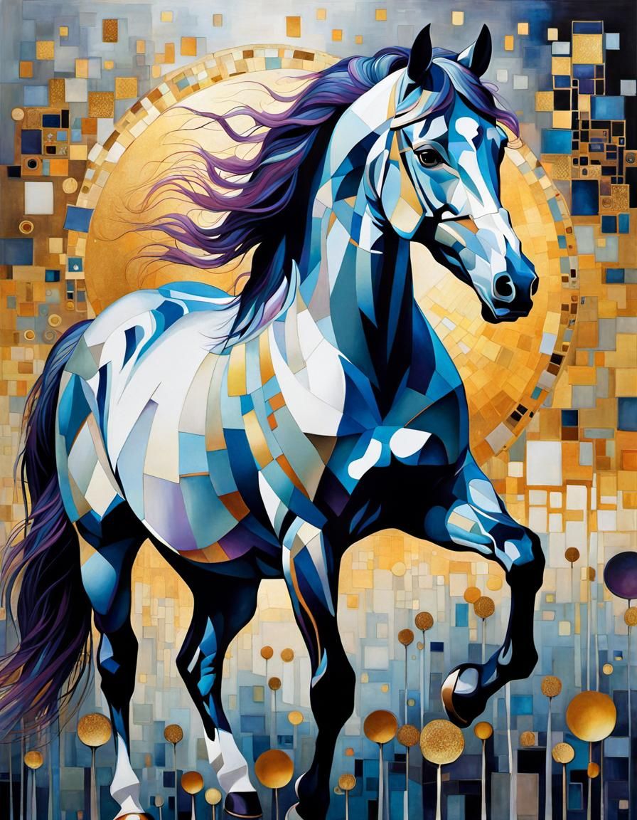 Horse - AI Generated Artwork - NightCafe Creator