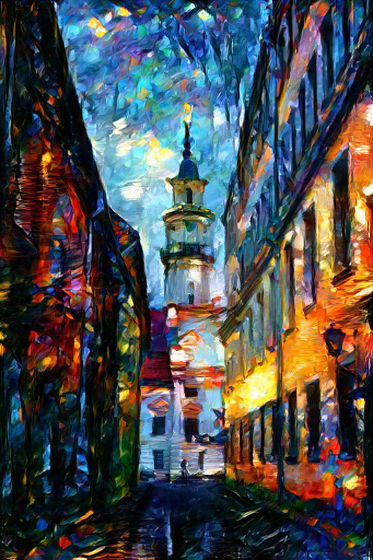 Kaunas Rathaus - AI Generated Artwork - NightCafe Creator