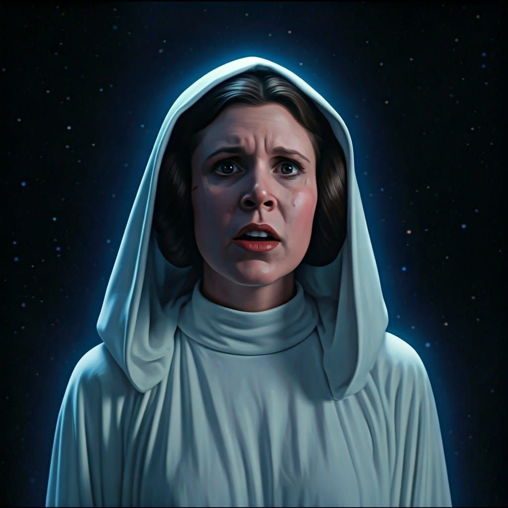 Princess Leia Organa - Star Wars Princess Leia Hologram in M...