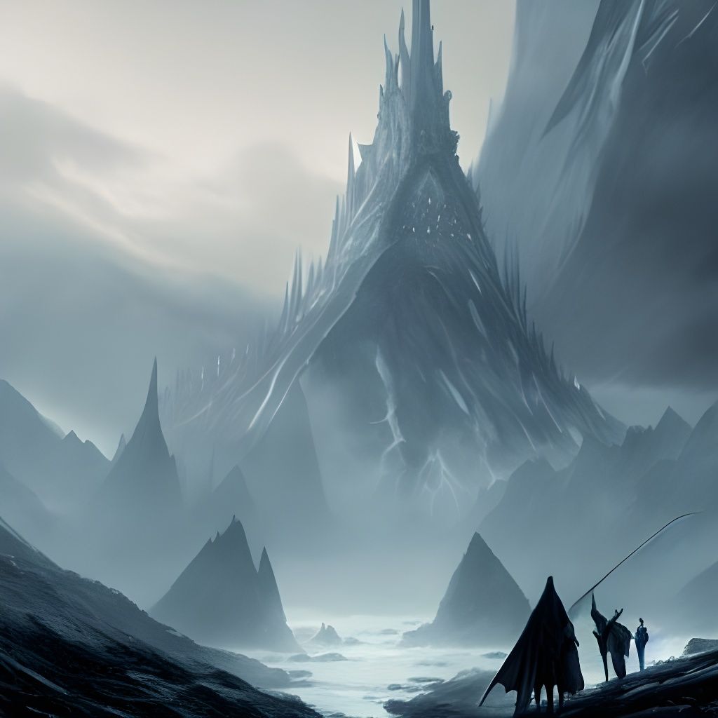 Utumno, Citadel of Morgoth - AI Generated Artwork - NightCafe Creator