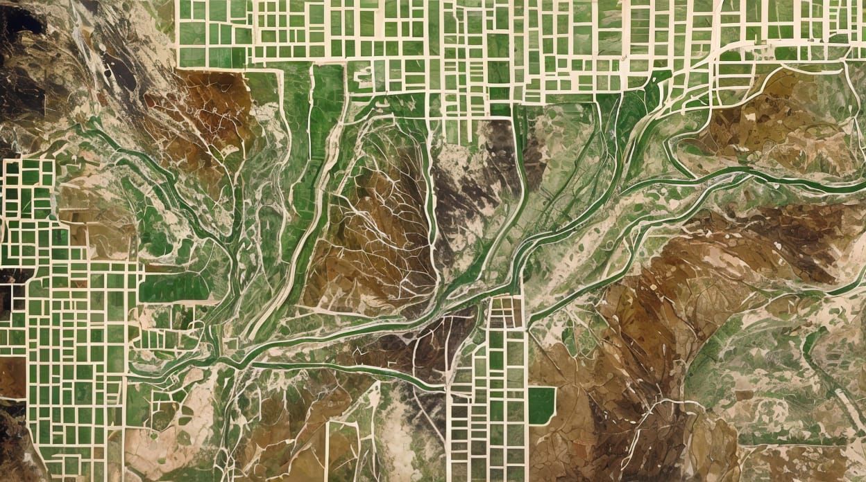 Bosque; map - Semi-Arid Oasis Along the Rio Grande in New Me...