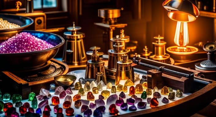 gem workshop - AI Generated Artwork - NightCafe Creator