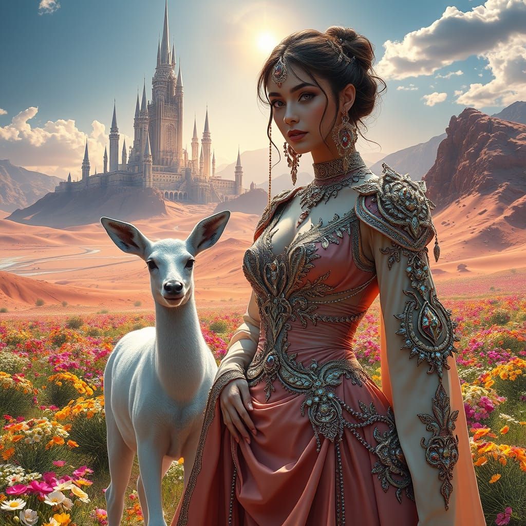 White Doe, Princess of Desert. 01.