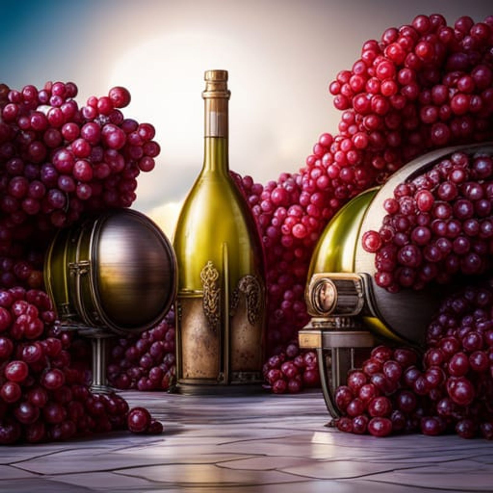 Delious Fancy Red Wine - AI Generated Artwork - NightCafe Creator
