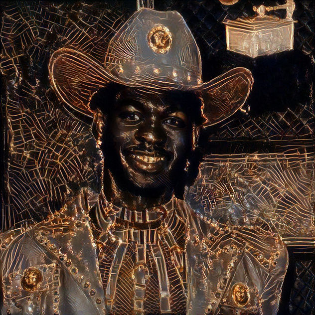 Lil Nas X Cowboy Bling - AI Generated Artwork - NightCafe Creator