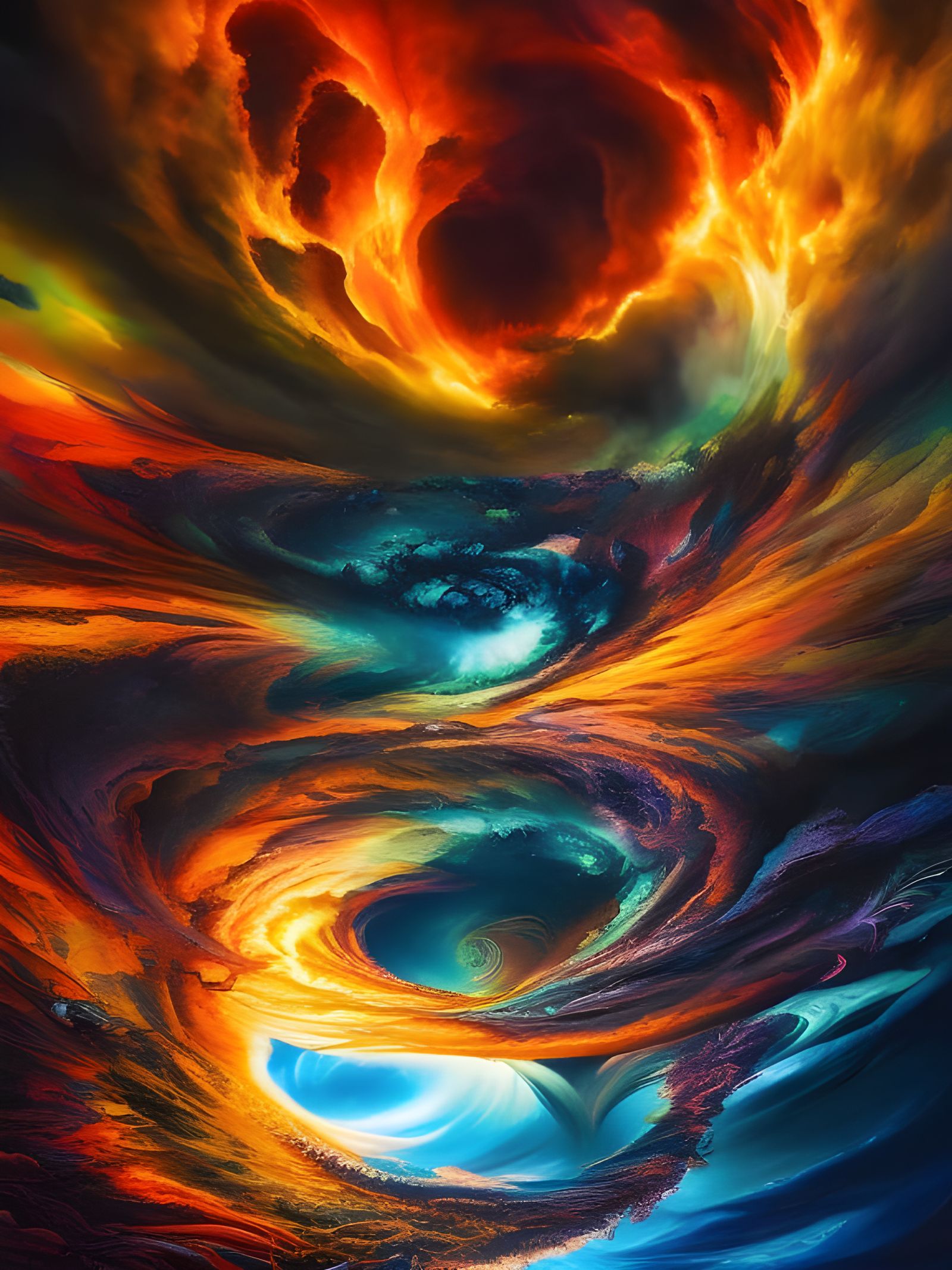 Beautiful Chaos - AI Generated Artwork - NightCafe Creator