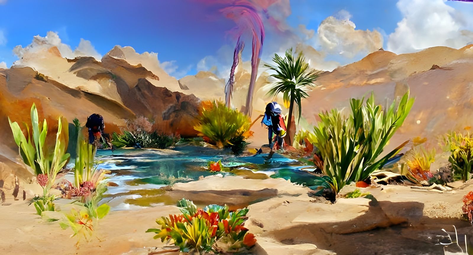 Oasis - AI Generated Artwork - NightCafe Creator