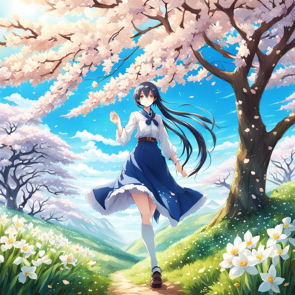 The Season of Spring - AI Generated Artwork - NightCafe Creator