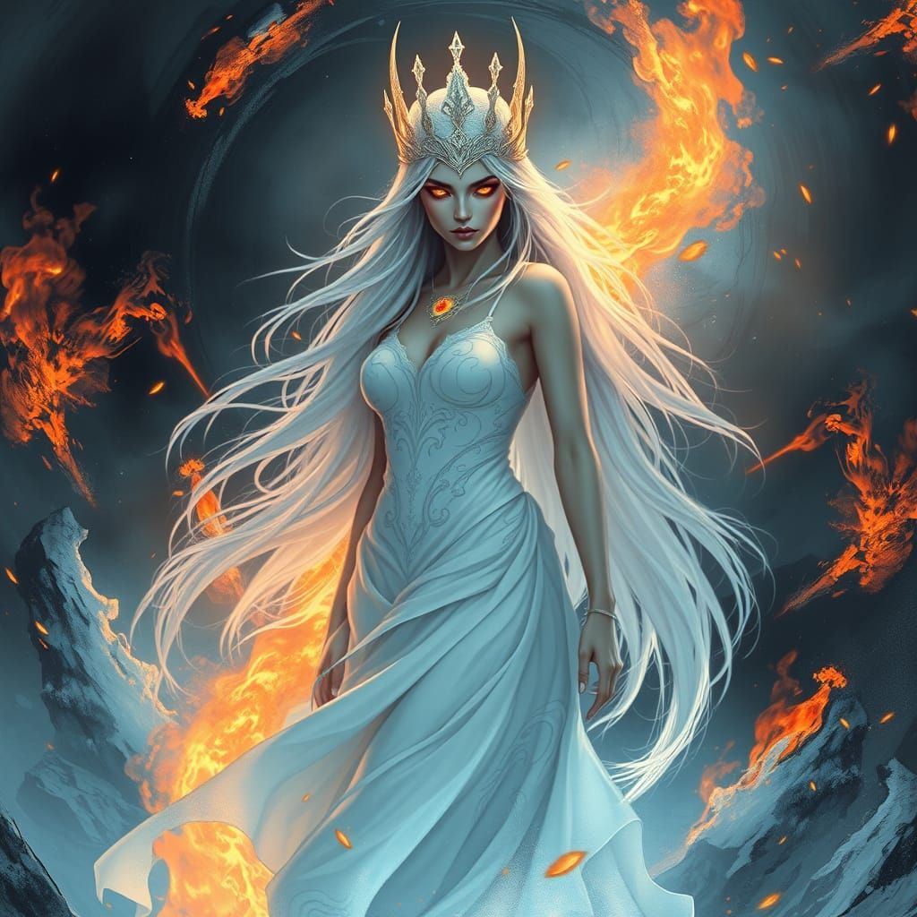 Goddess of ice and fire - Goddess of ice and fire