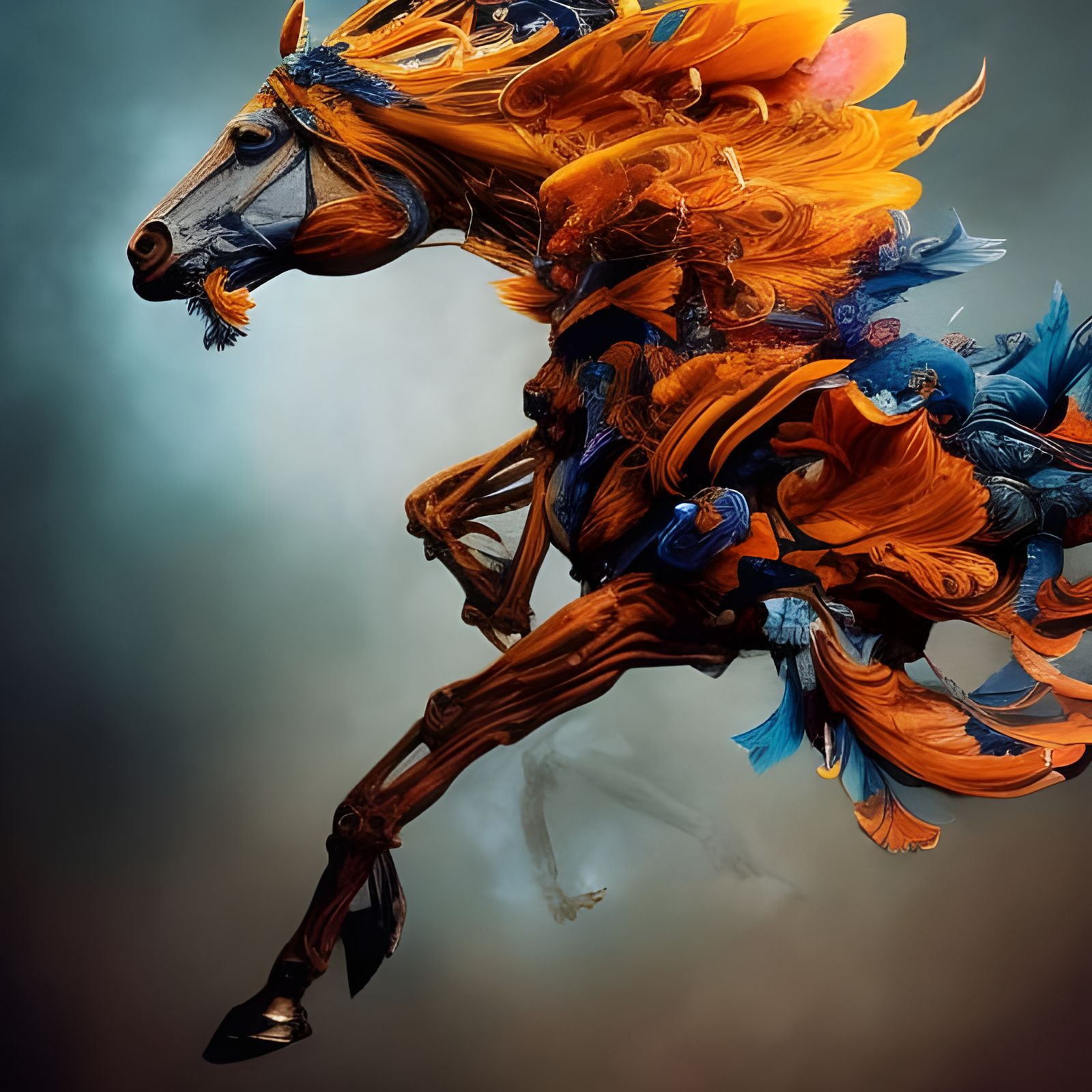 A Little Beat Up, But Still in the Game - Denver Broncos - AI Generated ...