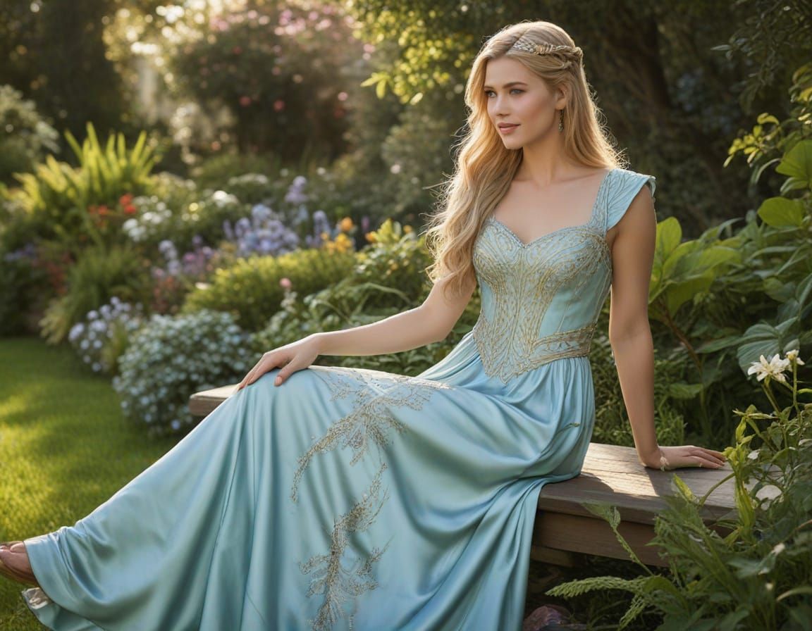 Emily thinking of Thor. - Thor and Norse Goddess in Enchante...