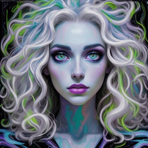 CrowPickle's Foxy Lady Portrait - AI Generated Artwork - NightCafe Creator