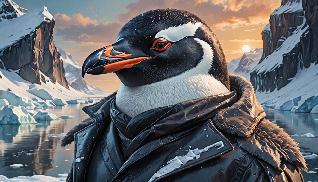Penguin - AI Generated Artwork - NightCafe Creator