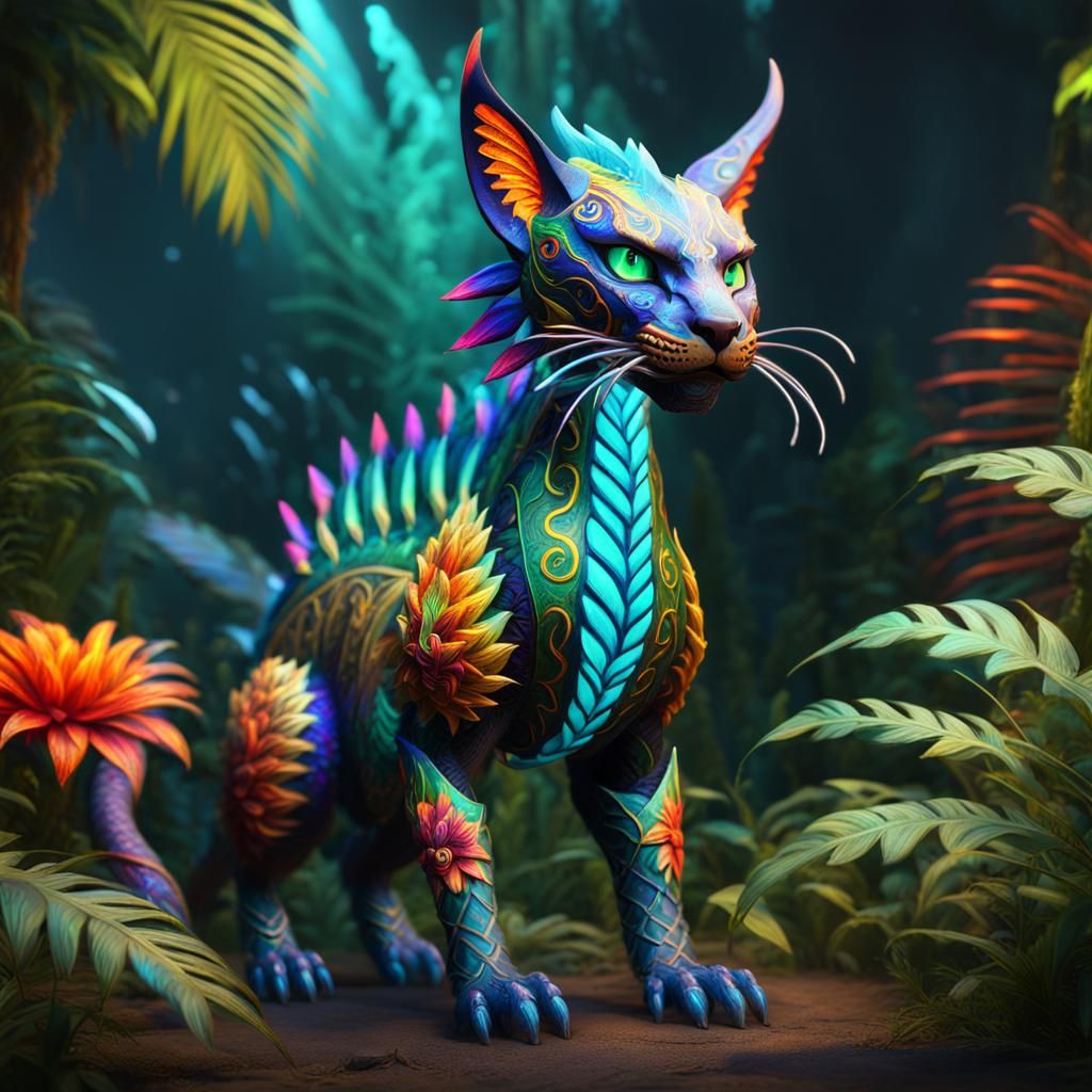 Alebrije - AI Generated Artwork - NightCafe Creator