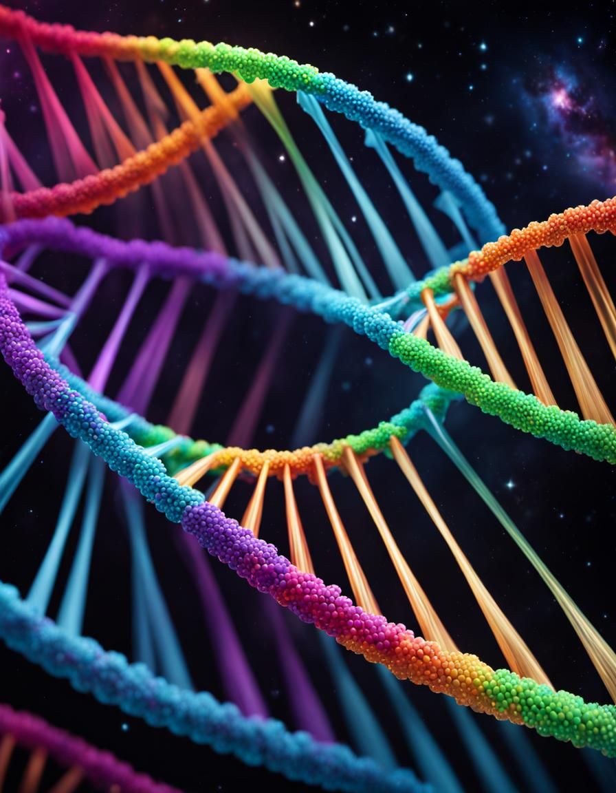 DNA - AI Generated Artwork - NightCafe Creator