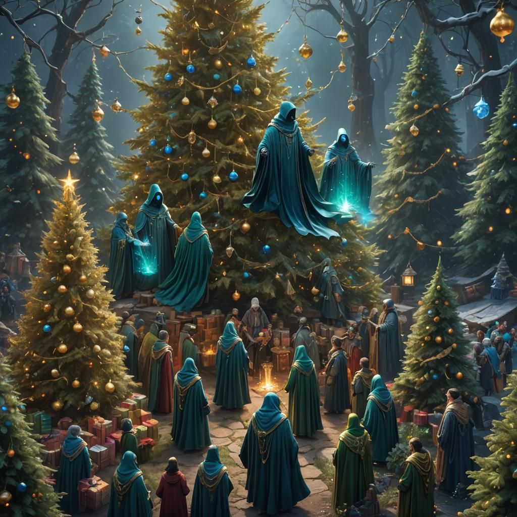 CHRISTMAS TREE MARKET RENDEZVOUS - Spectral Gathering Under ...