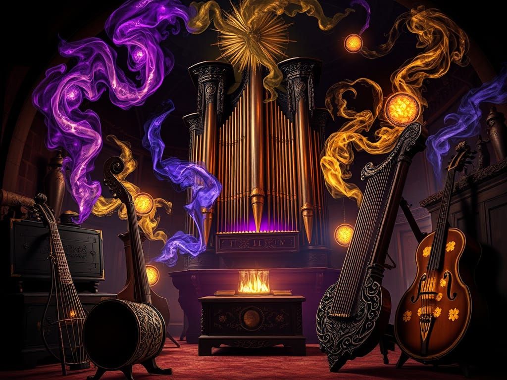 instruments - Mystical Dark Fantasy Instrument Ensemble