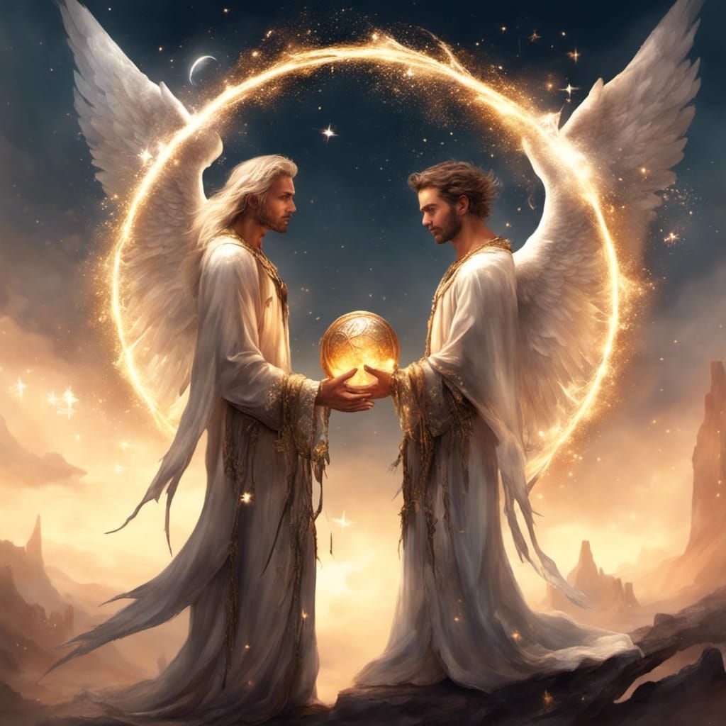 Angelic magic - AI Generated Artwork - NightCafe Creator
