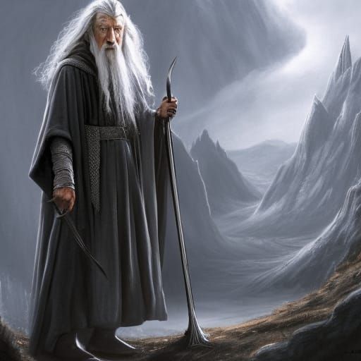 Gandalf the grey; Gandalf the white; Monty Python and the Holy grail's ...