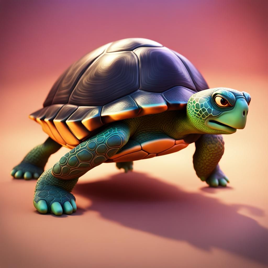 Don't Mess With Turtle - AI Generated Artwork - NightCafe Creator