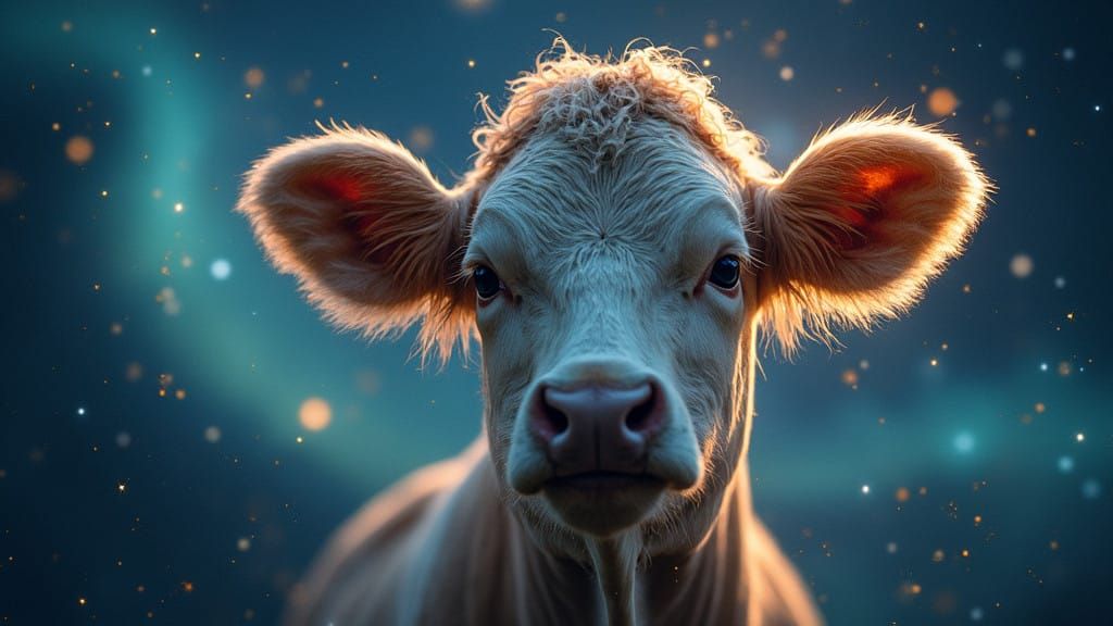 A Cow's Intelligent and Aware Face - A Cow's Intelligent and...