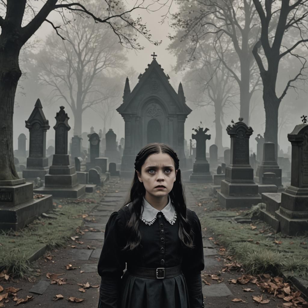 Graveyard Wednesday - AI Generated Artwork - NightCafe Creator