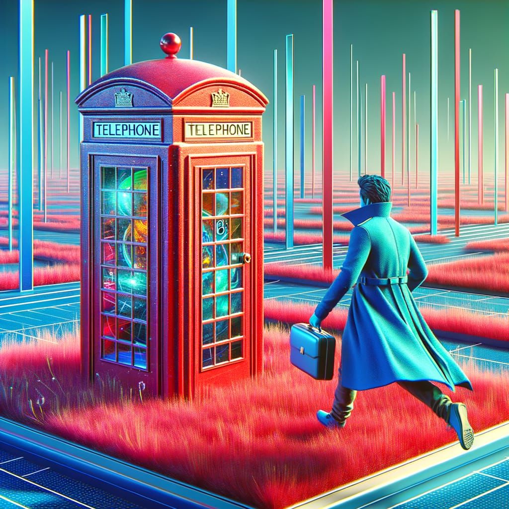 Alternate Tardis - AI Generated Artwork - NightCafe Creator