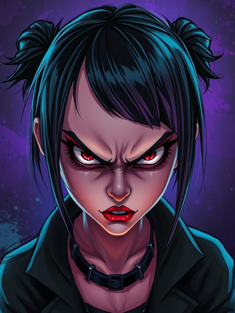 Angry Goth girl - Angry Goth girl