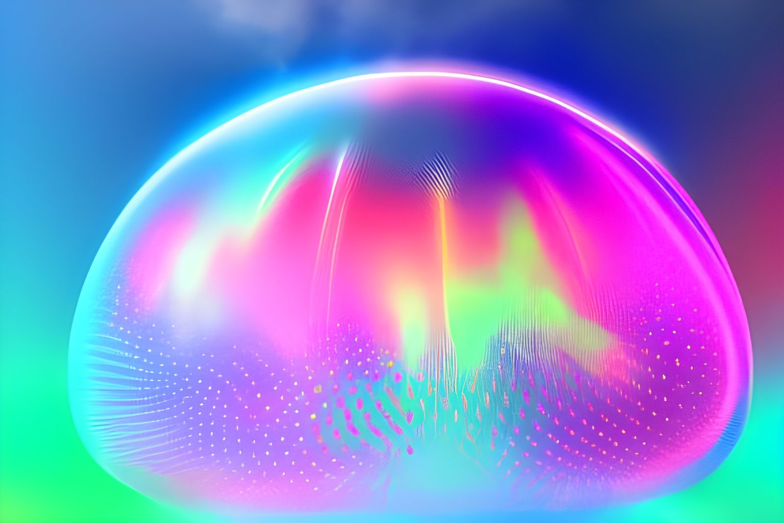 NEON BLOB - AI Generated Artwork - NightCafe Creator