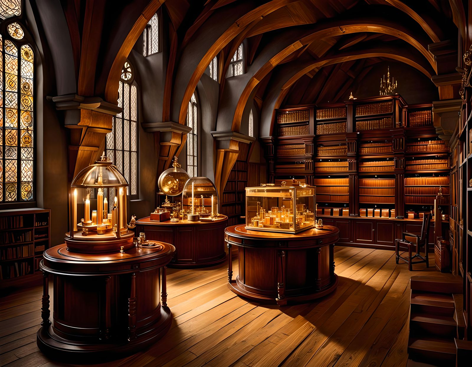 Medieval Layers - The Study for Alchemy - AI Generated Artwork ...