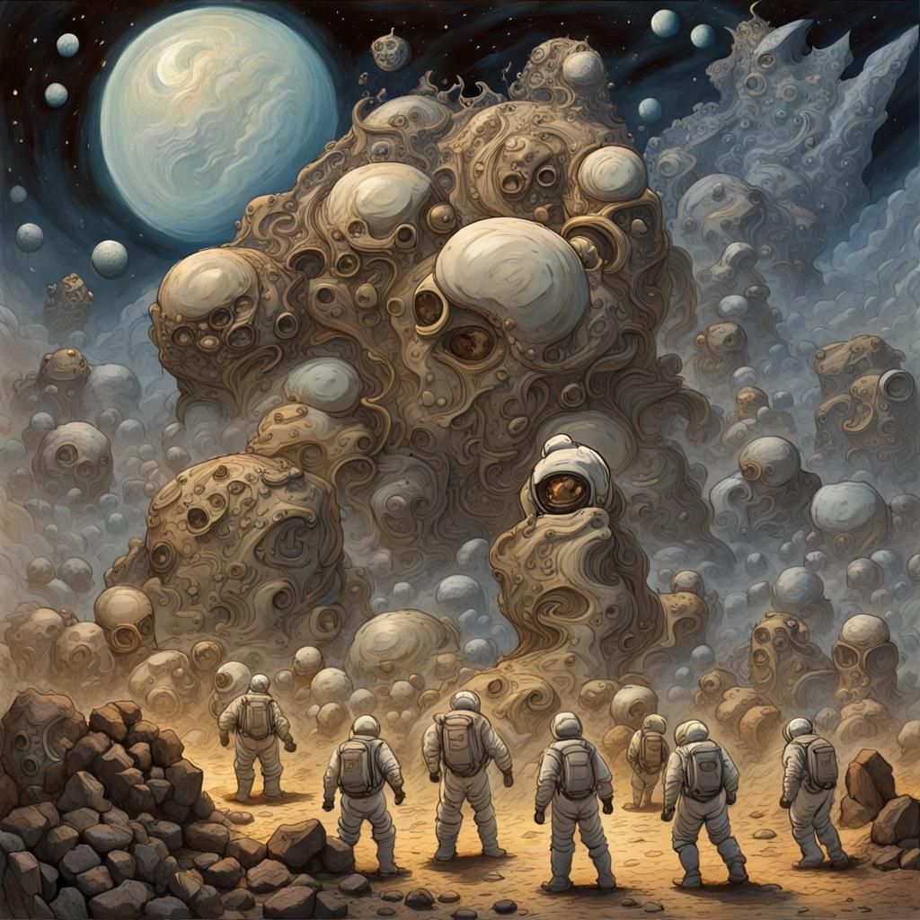 The Giant Udders of Doom - AI Generated Artwork - NightCafe Creator